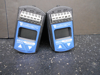 LOT OF 2 TRANSMATION 2800 TEMPERATURE CONTROL TRANSMITTER | eBay