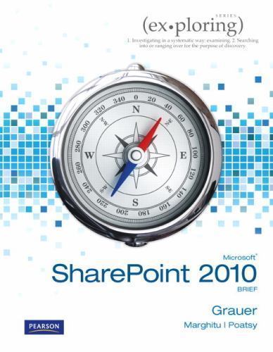 Microsoft SharePoint 2010 by Daniela Marghitu and Robert T. Grauer ...