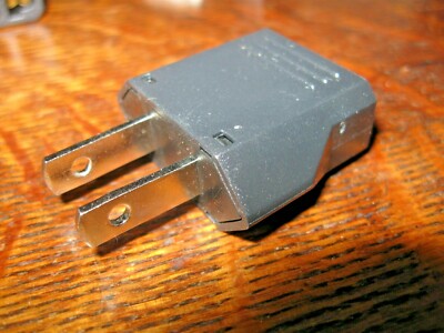 Travel Adapter BS4573 UK CEE-7/16 EU to 2-pin NEMA-1/15 US Shaver ...