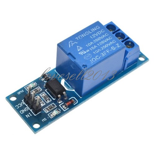 2PCS 12V One 1 Channel Relay Module Optocouple Board Shield For Arduino ...