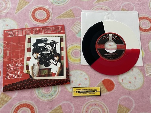 The White Stripes Big Three Killed My Baby Third Man Records Tri-Color ...
