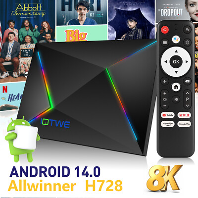 2025 Android 14.0 Smart TV BOX 64 GB 32 GB WIFI6 Netzwerk Media Player ...
