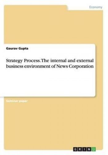Strategy Process. the Internal and External Business Environment of ...