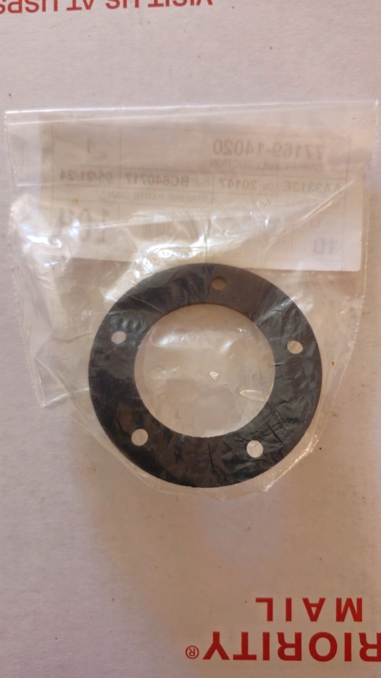 77169-14020 Toyota OEM Genuine Fuel Suction Gasket For Fuel Tank Brand ...