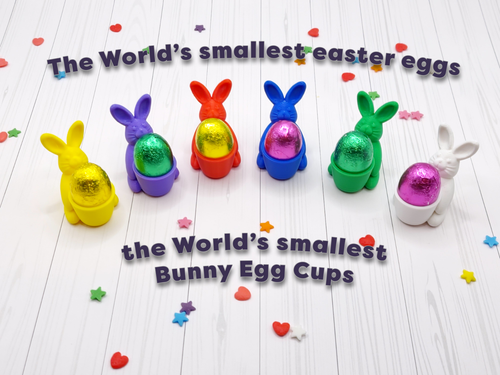 World's Smallest Easter Eggs + Worlds Smallest Bunny Egg Cups - Easter ...