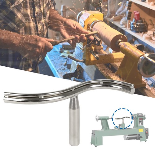 S Curved Lathe Tool Rest for Wood Lathe Woodturning Bowl Turner Tool ...