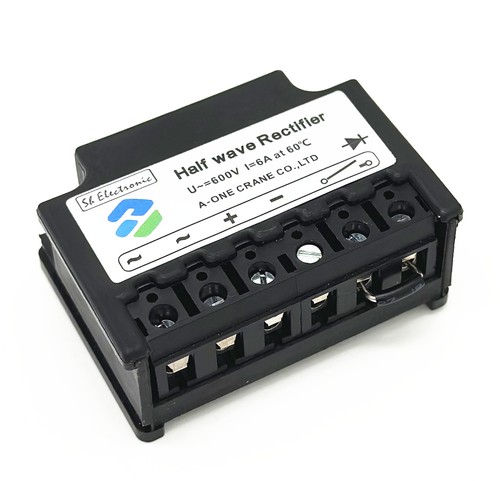 A-ONE CRANE Half wave rectifier U=600V I=6A at 60℃ Motor brake ...