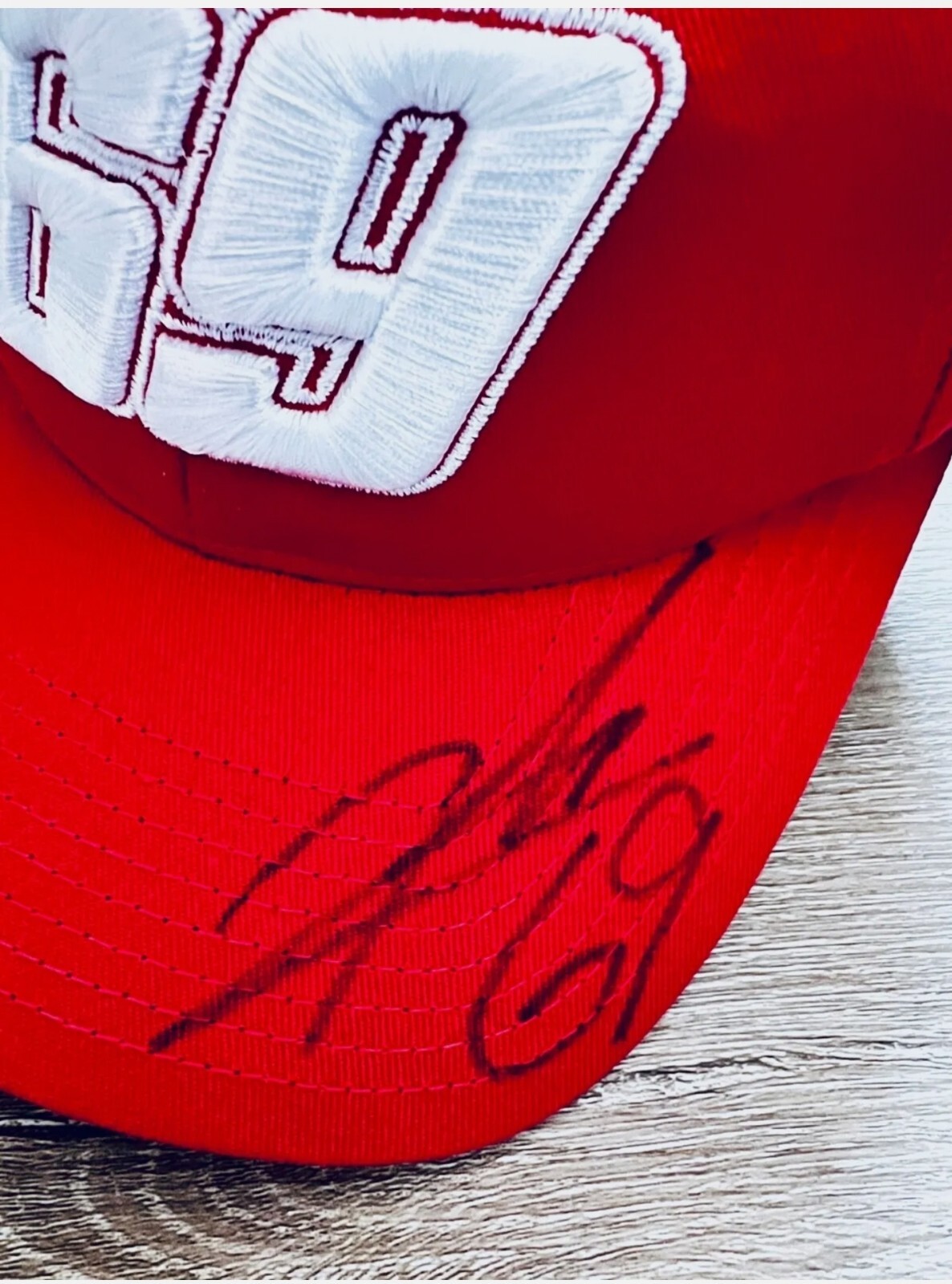 Nicky Hayden Autographed Never Give Up Never Give In #69 CAP | eBay