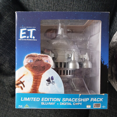 ET extra terrestrial DVD edition with SPACEHIP prop statue edition ...