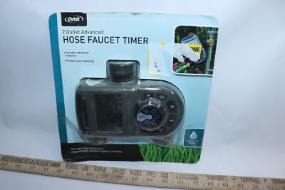 Orbit 2-Outlet Programmable Hose Watering Timer Sprinkler Timer ...