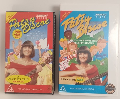 Patsy Biscoe Nursery Rhymes VHS x2 A Day In The Park & A Visit To The ...