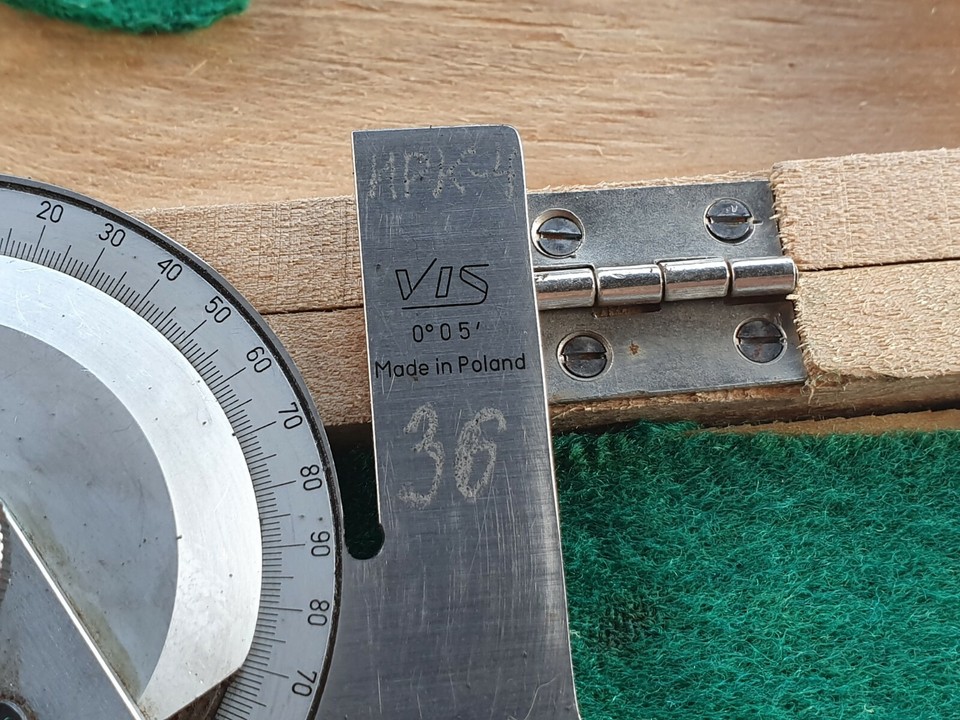 ANGLE FINDER PROTRACTOR VINTAGE "VIS" Poland | eBay