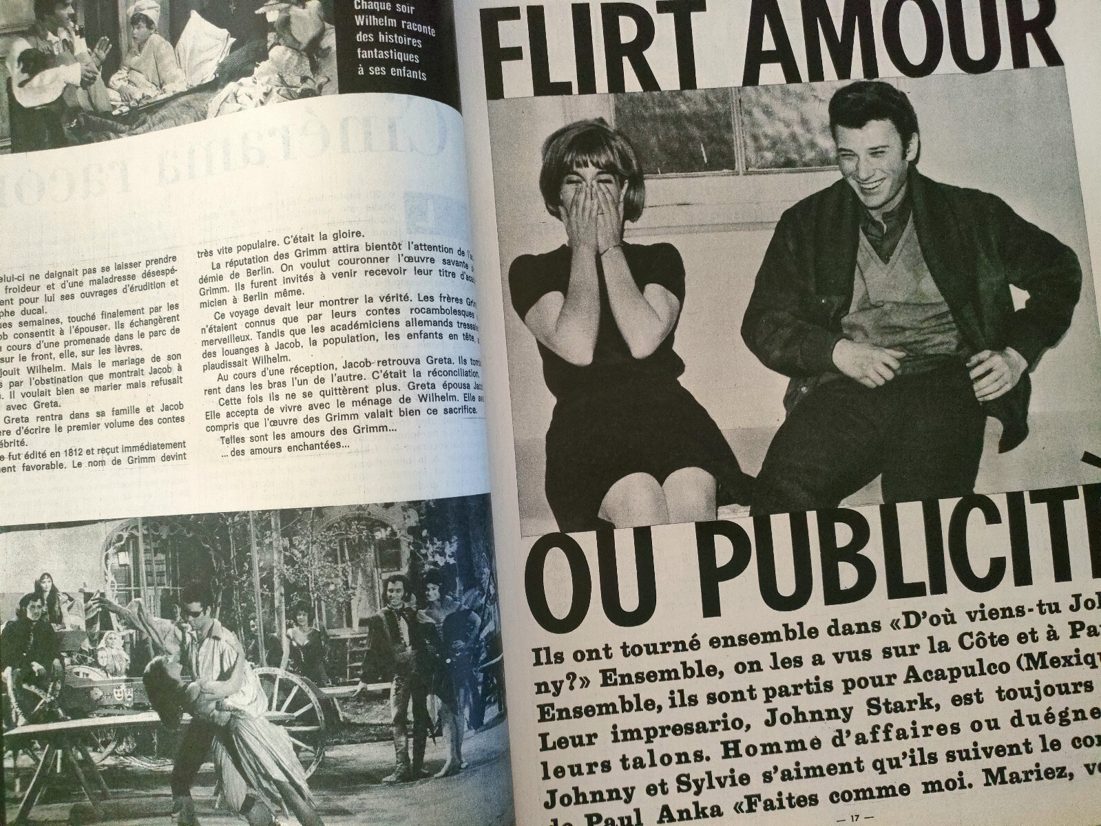 CAPRI N° 5 (1963) DANY SAVAL_CLAUDE FRANÇOIS_JOHNNY HALLYDAY_SYLVIE ...