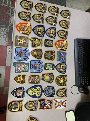 Huge Patch Lot of 86 ALABAMA Law Enforcement Police Sheriff Patches | eBay