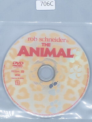 The Animal (DVD, 2001, Widescreen) Disc Only No Tracking 43396062511| eBay