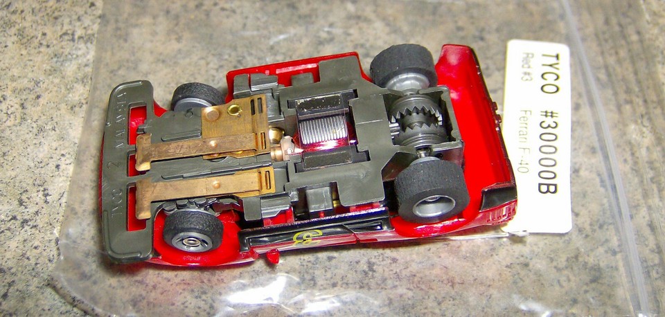 "NEW" TYCO #3 FERRARI TCR CHASSIS HO CAR | eBay