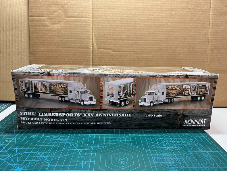 Norscot Stihl Timbersports XXV Anniversary Peterbilt Model 379 1:50 ...