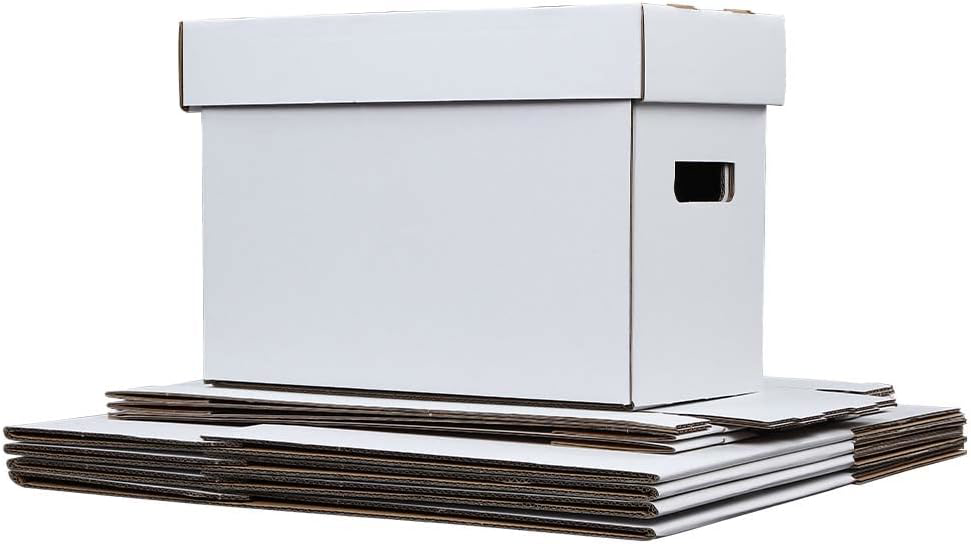 G-PLUS 5 Pack Comic Book Storage Comic Book Box Holds 150-175 Comics ...