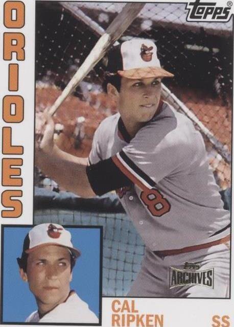 2012 Topps Archives - Reprint Inserts Cal Ripken #490 for sale online ...