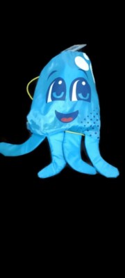 Dolfino Blue Octopus Snorkel Mask Fins Set With Travel Bag For Kids Fun ...