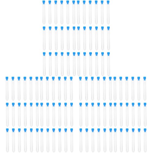 3 Pieces Tube Bottle with Lid Small Bottles Lids Needle Storage ...