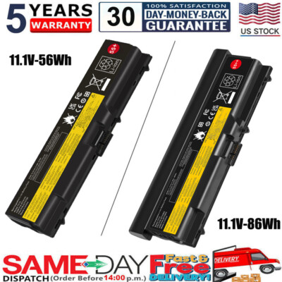 86Wh Battery for Lenovo Thinkpad T410 T420 T510 T520 W510 W520 SL510 ...