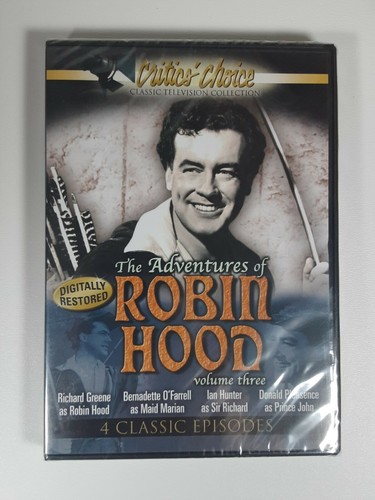 The Adventures of Robin Hood: Vol. 3 (DVD, 2004) Digitally Restored New ...