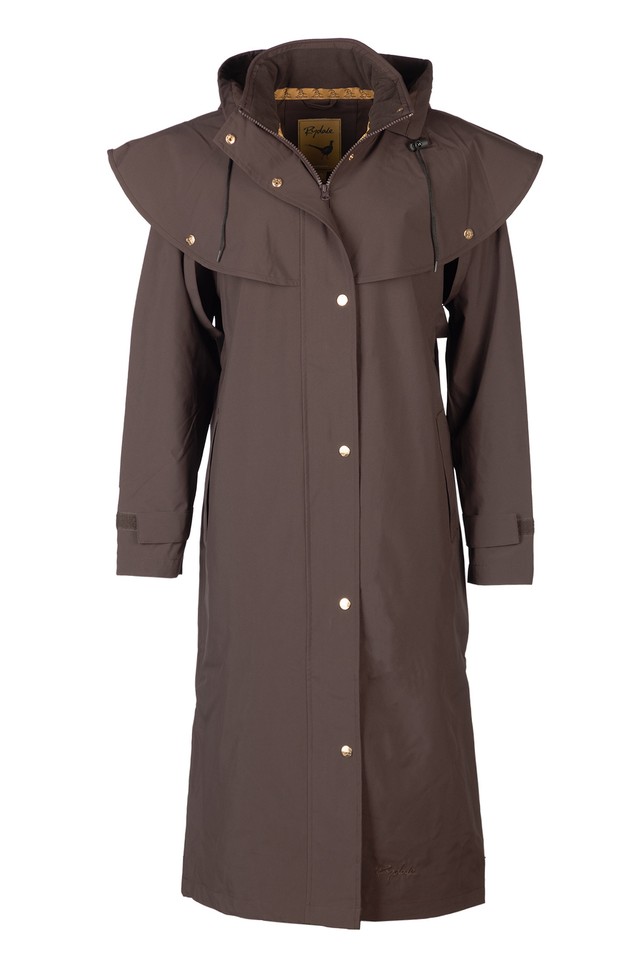 Ladies Full Length Riding Coat Winter Equestrian Jacket Womens Coats ...