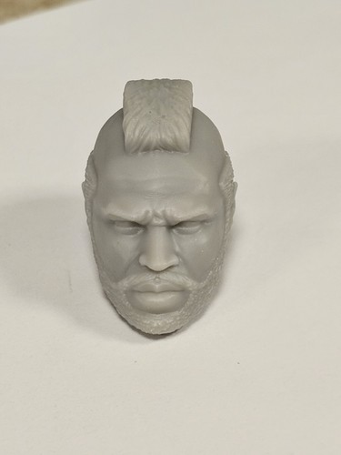 3d Printed A-TEAM B.A. BARACUS MR. T HEAD 1:12 GI Joe Classified/Marvel ...