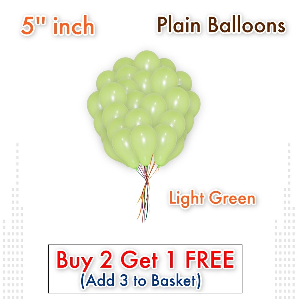 5"inch small latex balloons WHOLESALE party birthday 100 wedding ...