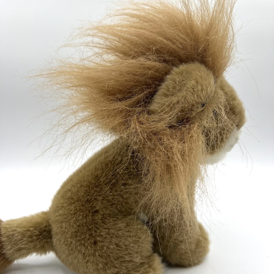 Vintage 1992 Toys R Us Geoffrey Lion Plush Realistic Stuffed Animal 8 ...
