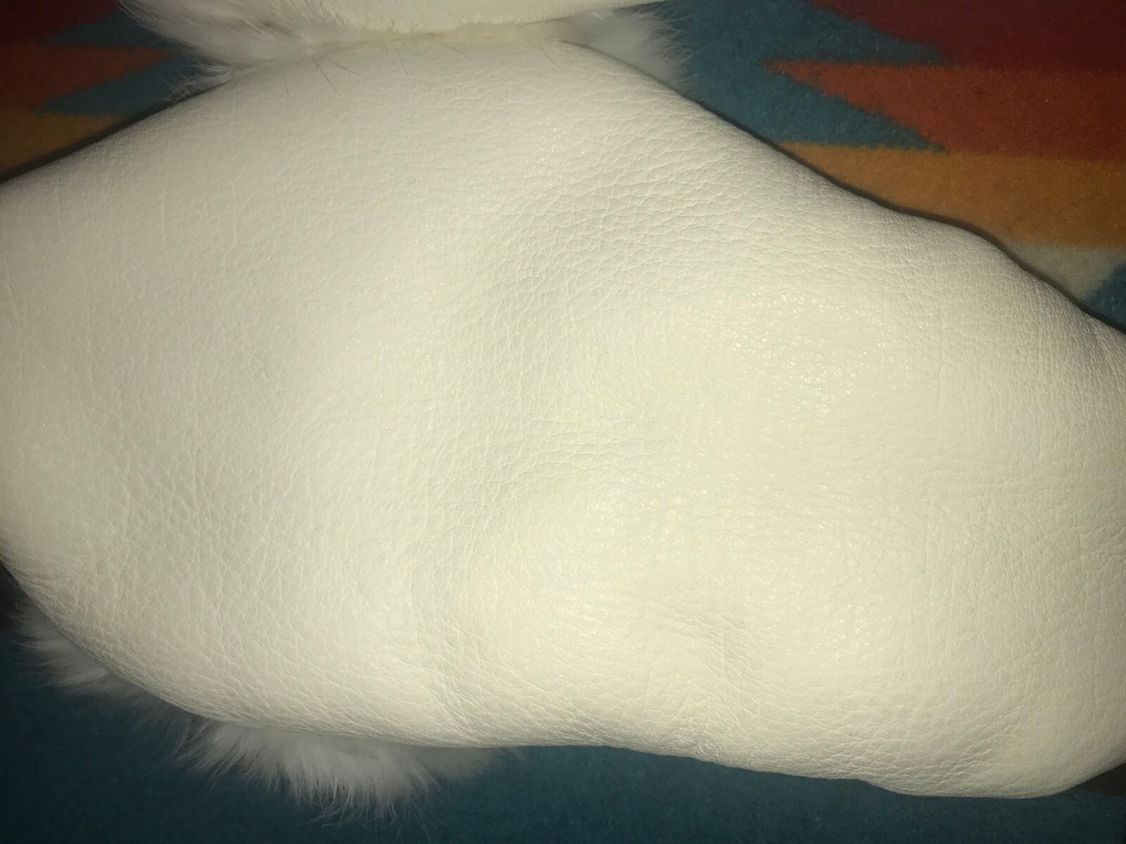 New Authentic Hand Sewn Beaded Elk/Rabbit Alaskan native Moccasins ...