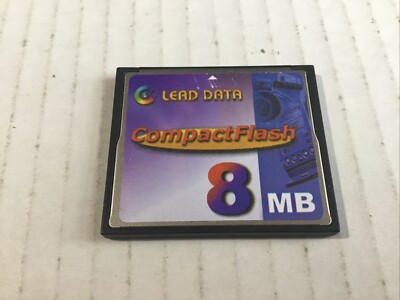 Lead Data Compact Flash 8 MB Used. | eBay