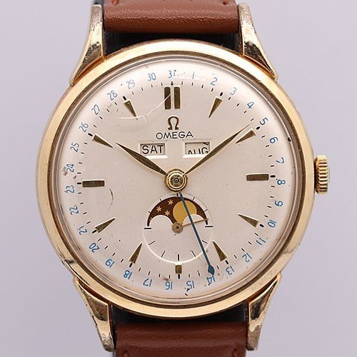 OMEGA 2486-2 Cal.381 Men's Wristwatch Switzerland Auth/346 | eBay