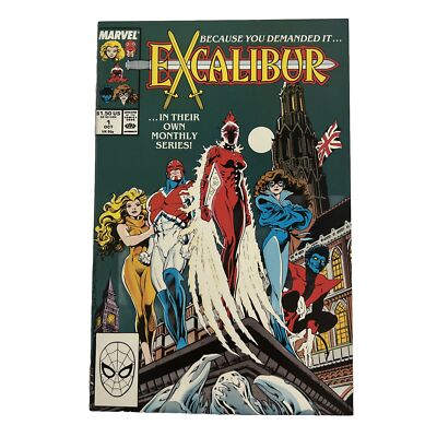 Marvel Comics Excalibur #1 (1988) 1st App Of Widget | eBay