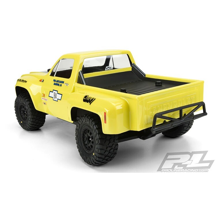 Pro-Line 1978 Chevy C-10 Race Truck Clear Body Traxxas Slash 2WD 4x4 SC ...