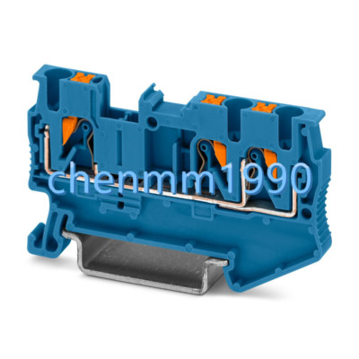 10PCS NEW Phoenix Wiring Terminal PT2.5-TWIN BU 3209552 | eBay