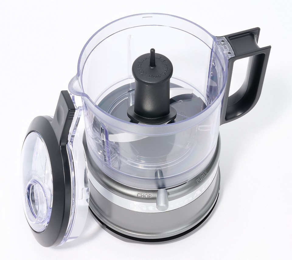 KitchenAid 3.5-Cup Food Chopper Liquid Graphite Silver | eBay