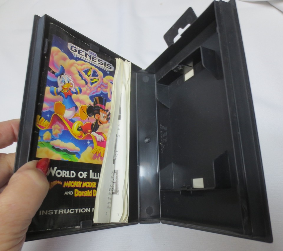 Original Authentic Replacement Case & Manual Only Sega Genesis Game - U ...