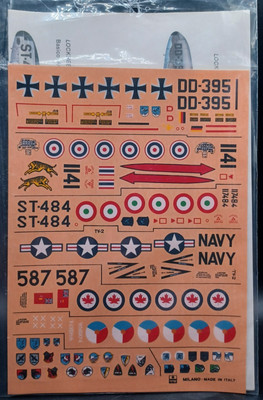 ESCI | No. ? | 1:72 T-33 Shooting Star Decals | eBay