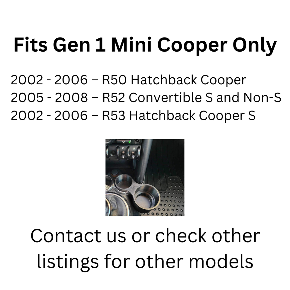 Mini Cooper Cup Holder Extender 2001-2006 R50 R52 R53 | eBay