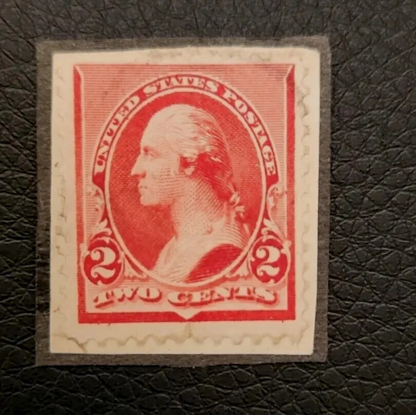 George Washington Red Very Rare 2 Cent Stamp | eBay