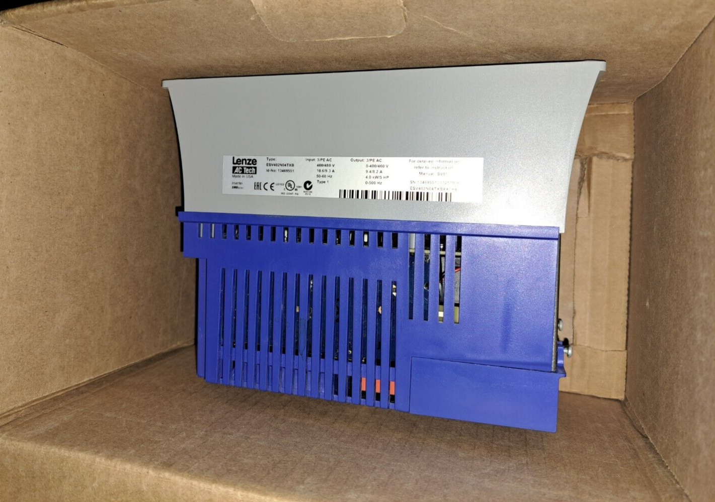 Lenze Americas AC Tech SMVector 5 HP Speed Drive - ESV402N04TXB for ...