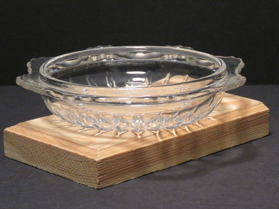 Vintage Hughes Cornflower Radiance New Martinsville Depression Glass Butter Dish | eBay