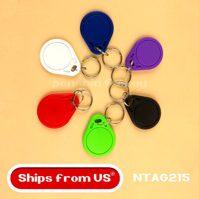 1, 5, 10, or 20x NTAG215 Waterproof NFC Tag TagMo Keyring Keyfob (Color ...
