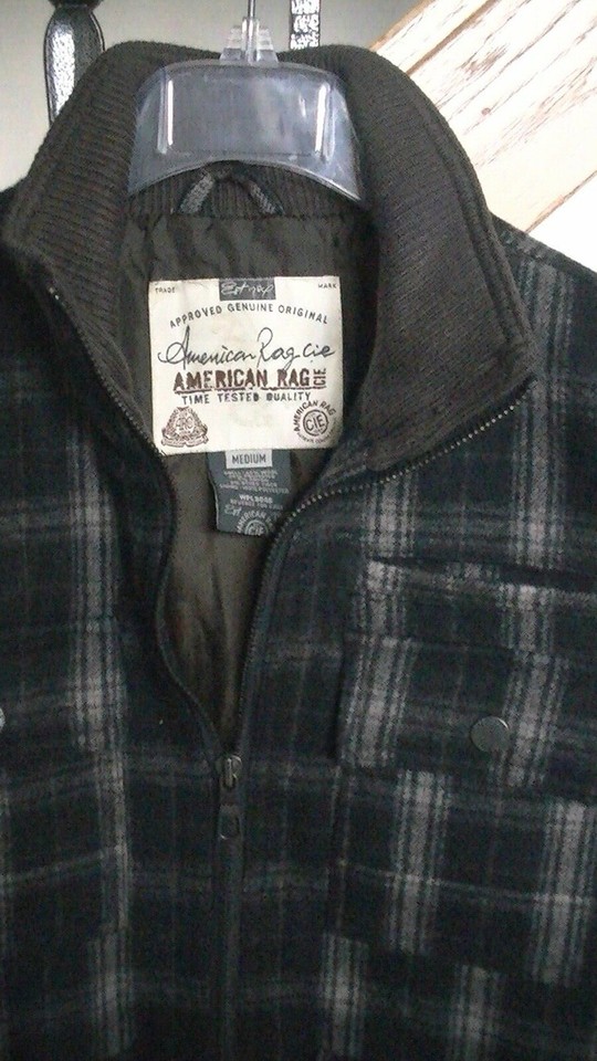 American Rag CIE Plaid Wool Jacket | eBay