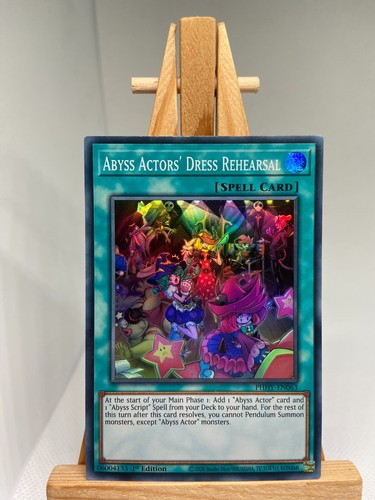Abyss Actors' Dress Rehearsal - Super Rare 1st Edition PHHY-EN063 - NM ...