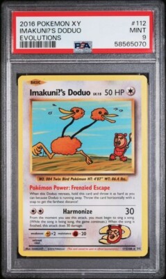 Pokemon Imakuni?'s Doduo 112/108 SECRET RARE Lv.15 2016 XY EVOLUTIONS ...