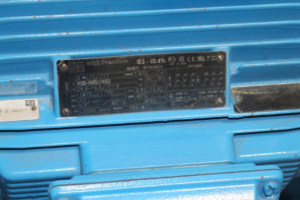 Hydrovane HV15 AIR COMPRESSOR WORKING NICE | eBay