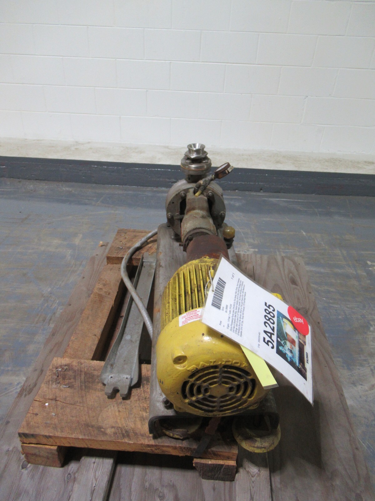 Durco Mark II 1 1/2X1-654 Centrifugal Pump w/ 3HP Drive | eBay